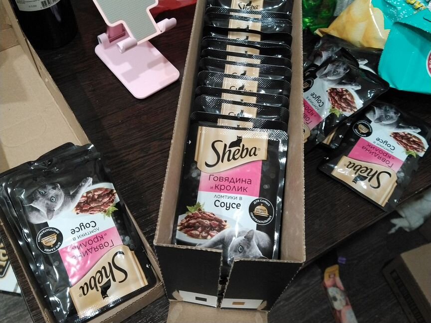 Кошачий корм Sheba