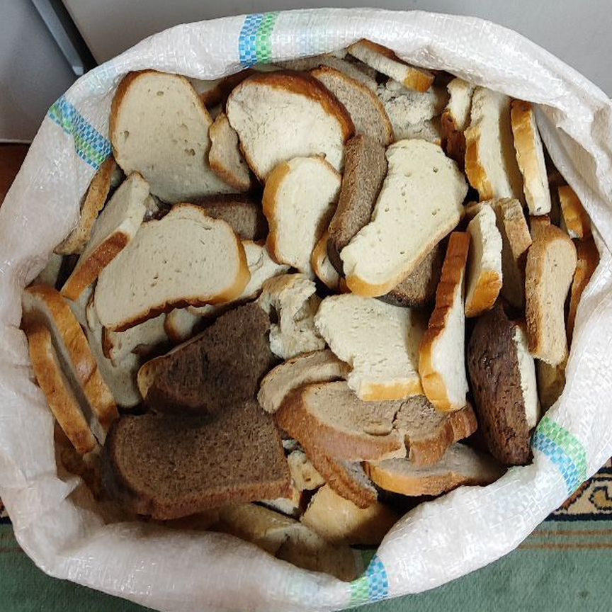 Сухари для животных