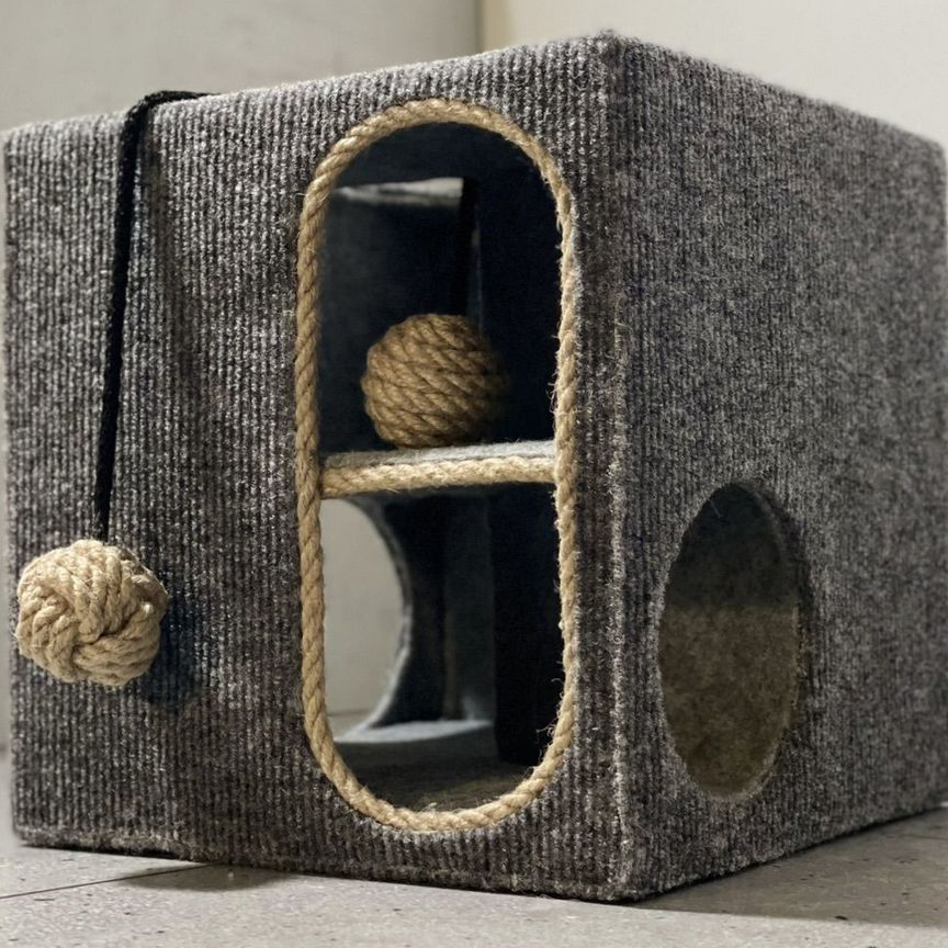 Домик для котят для кошек Лабиринт Игровая