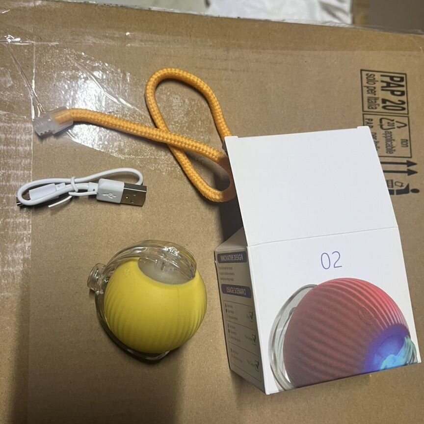 Умный шарик для кошек