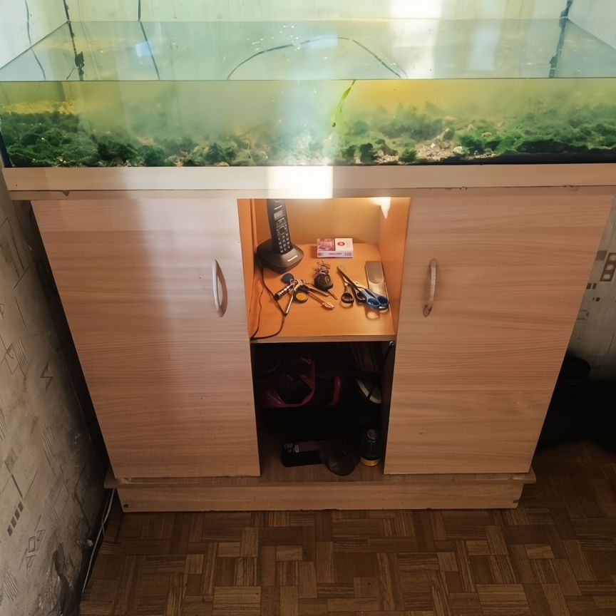 Аквариум под террариум с тумбой 3000тр