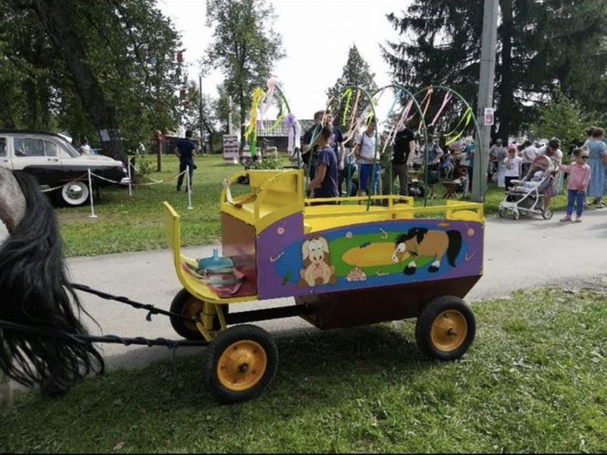 Тележка повозка для пони