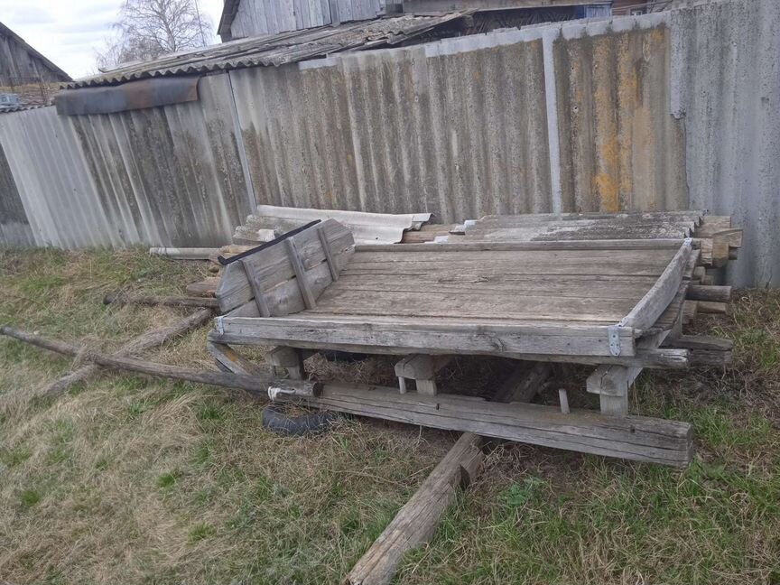 Сани телега для лошади