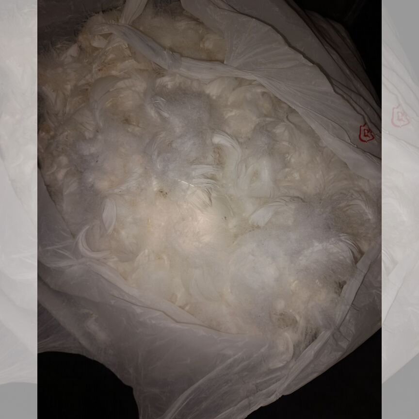Продам пух перо гусиное