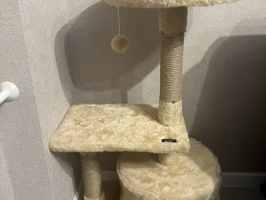 Домик для кошки с когтеточкой