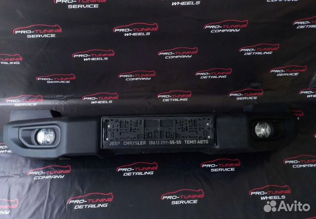 Бампер передний Jeep Wrangler JL 2018-2019гг купить в Краснодаре 3Effe ...