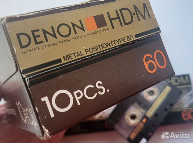 Аудиокассета Denon hdm metal купить в Москве | Электроника | Авито