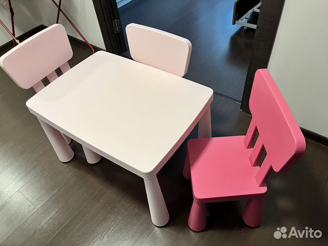IKEA набор стол и стулья детские купить в Москве | Личные вещи | Авито
