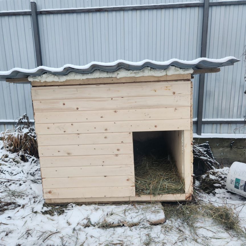 Будка для собаки утепленная