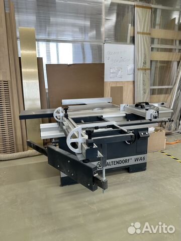 Форматно-раскроечный станок Altendorf WA6 купить в Мелехово | Готовый ...
