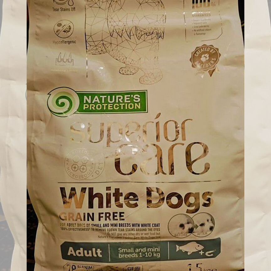 Корм для собак nature's protection