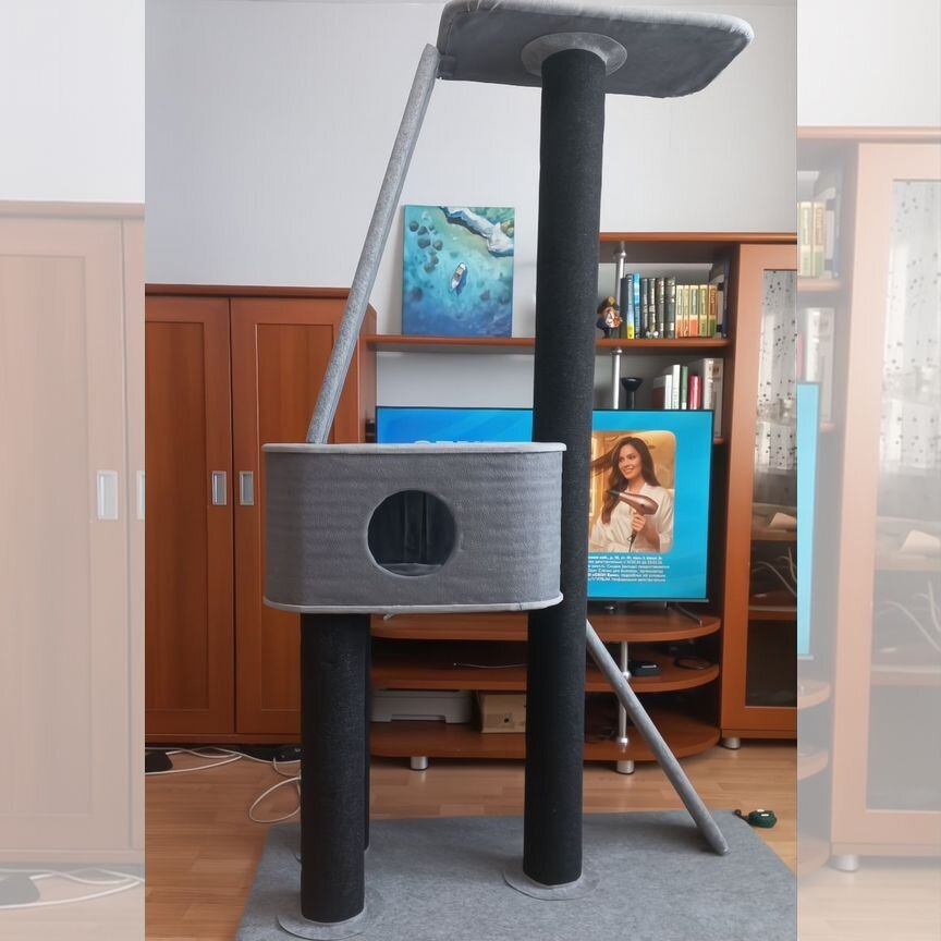 Когтеточка с домиком