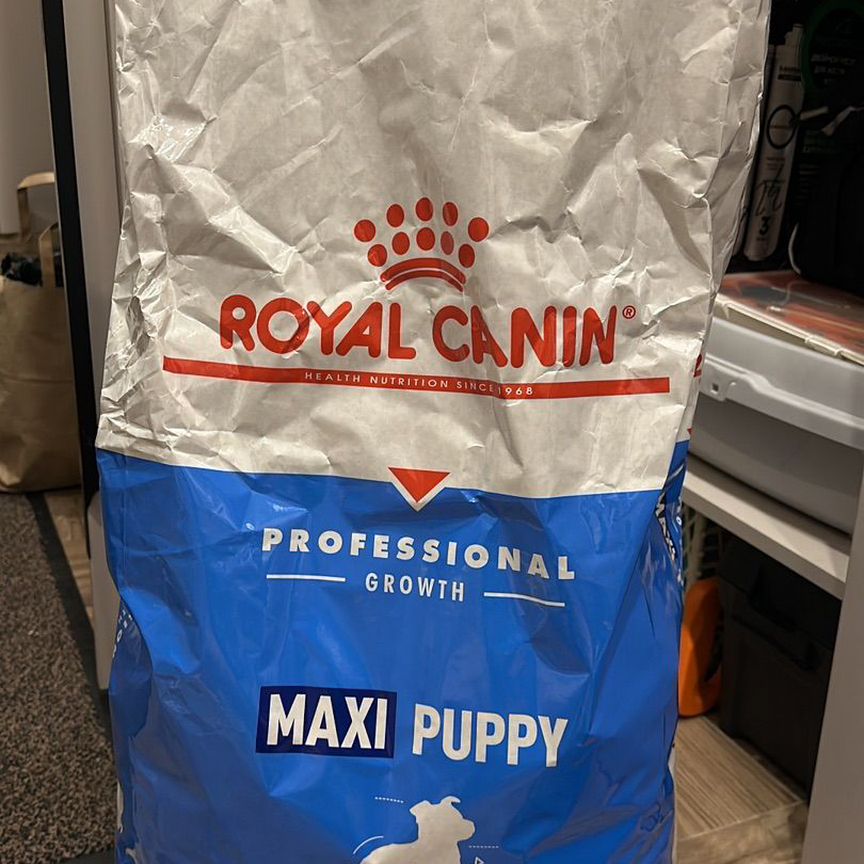 Корм для собак royal canin puppy maxi