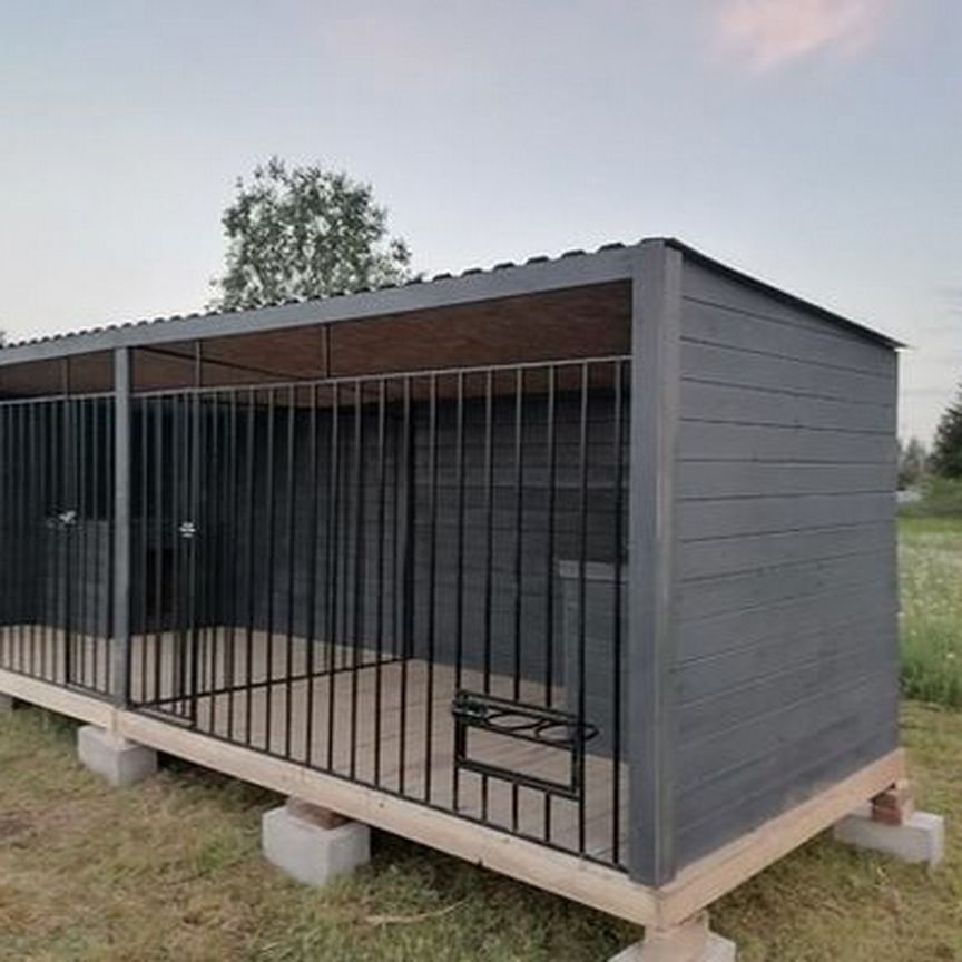 Вольер для собак уличный готовый