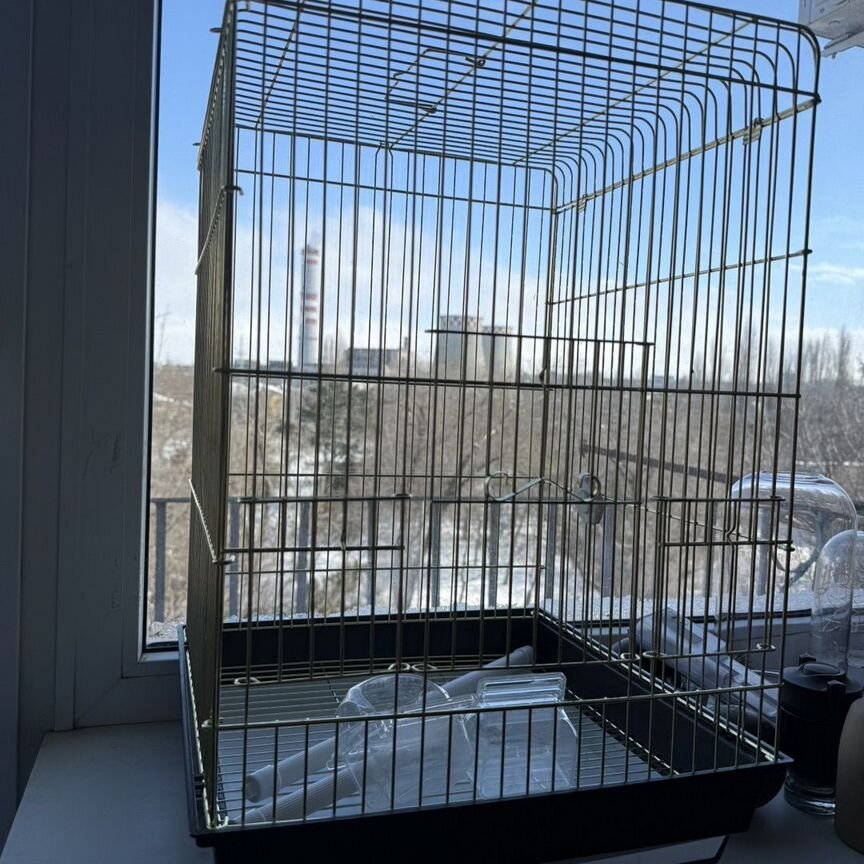 Клетка для волнистого попугая или неразлучника бу