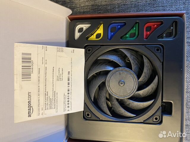 Noctua NF-A12 PWM Black купить в Санкт-Петербурге | Электроника | Авито