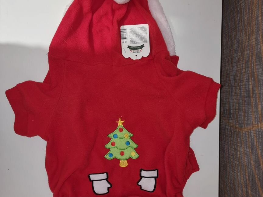 Новогодний костюм для собаки