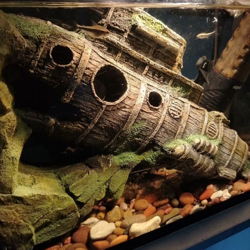 Аквариум бу с рыбками