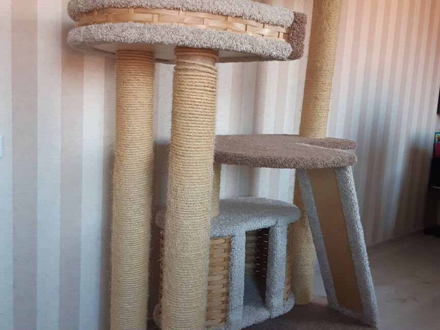 Игровой комплекс манеж для кошек