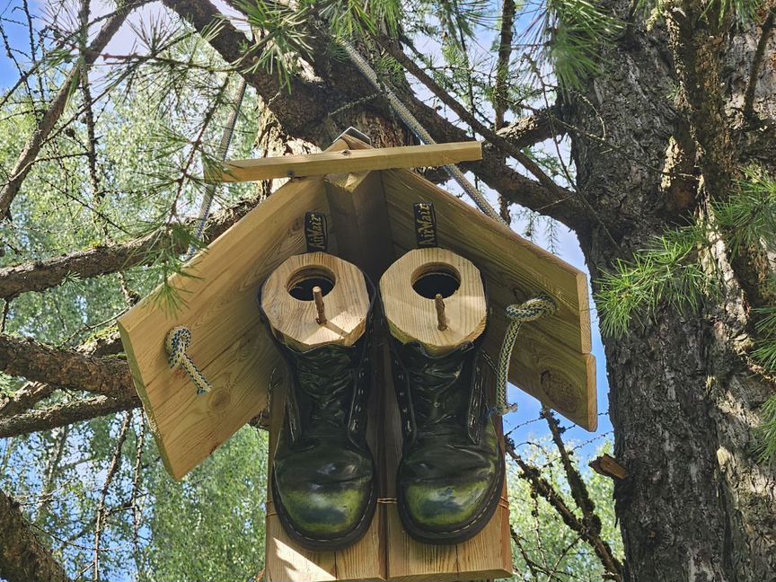 Дизайнерский скворечник/домик для гнездовья птиц