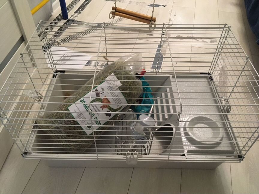 Клетка для грызунов ferplast+загон