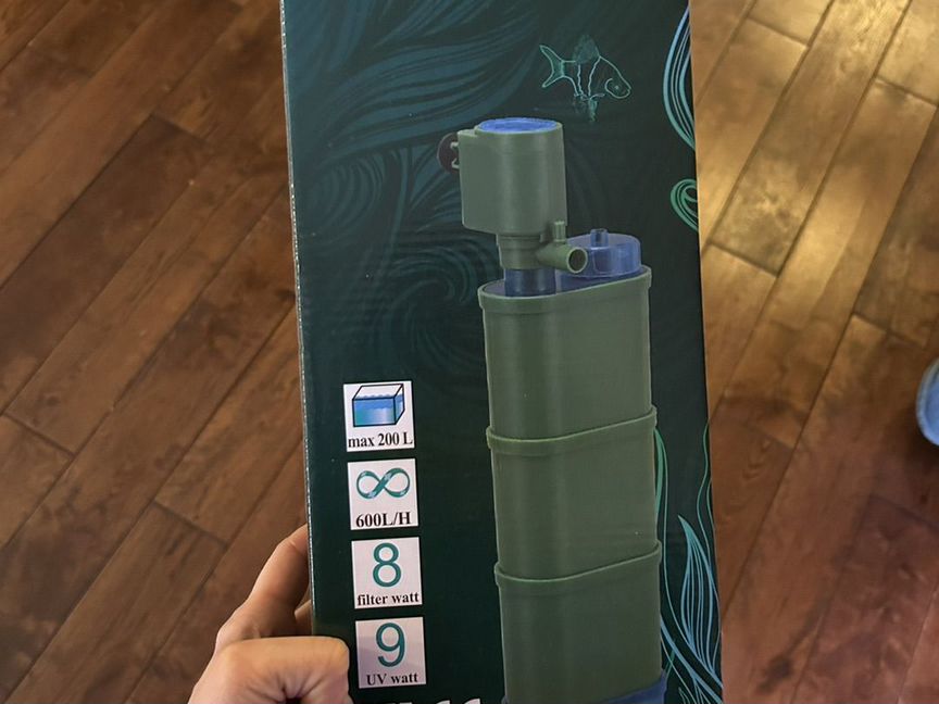 Фильтр для аквариума с ультрафиолетом