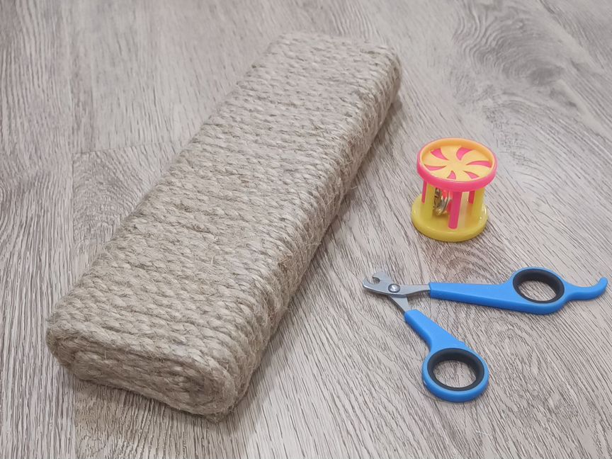 Когтеточка, ножницы для когтей, игрушка для кошки