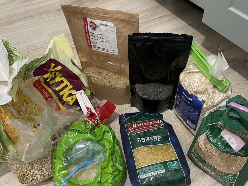 Крупы просроченные