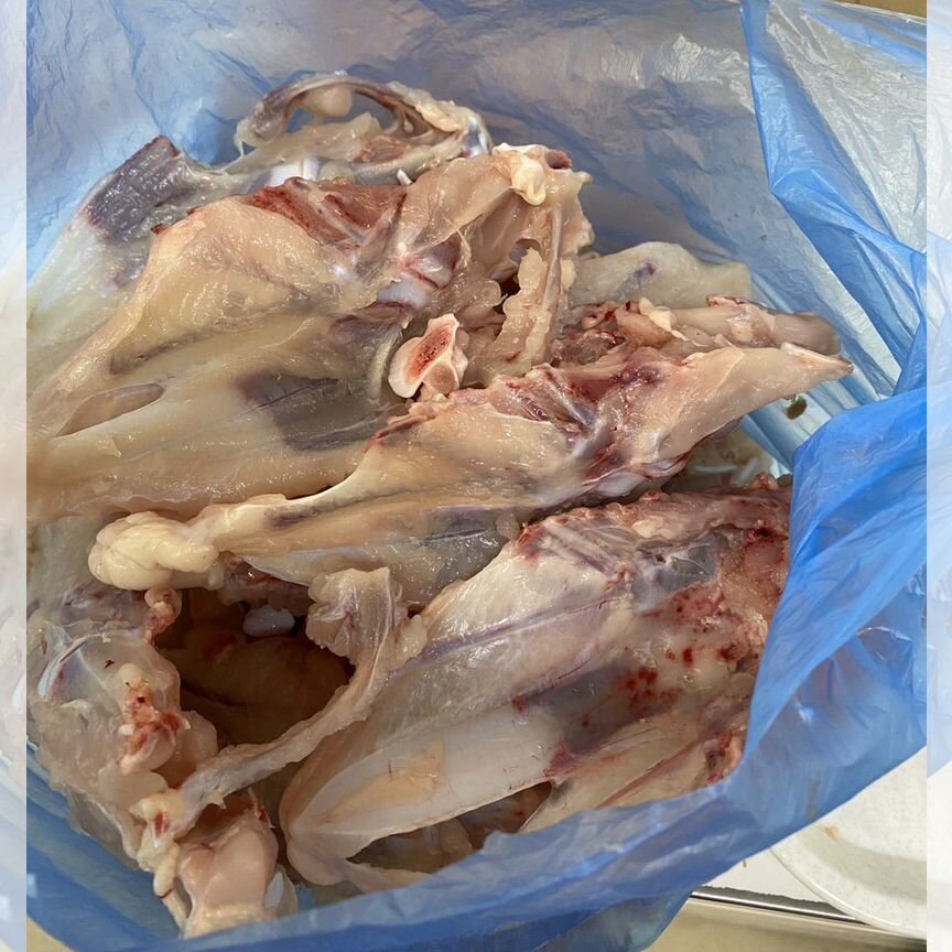 Кость куриная грудная