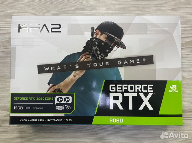Видеокарта KFA2 (36nol7md1vok) GeForce RTX 3060 12 купить в Москве ...