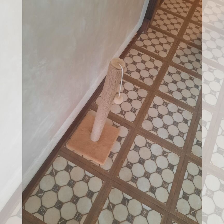 Когтеточка для кошек высокая бу