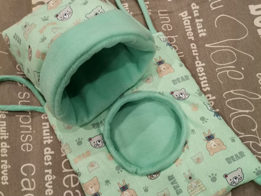 Гамак и лежанка норка для грызунов