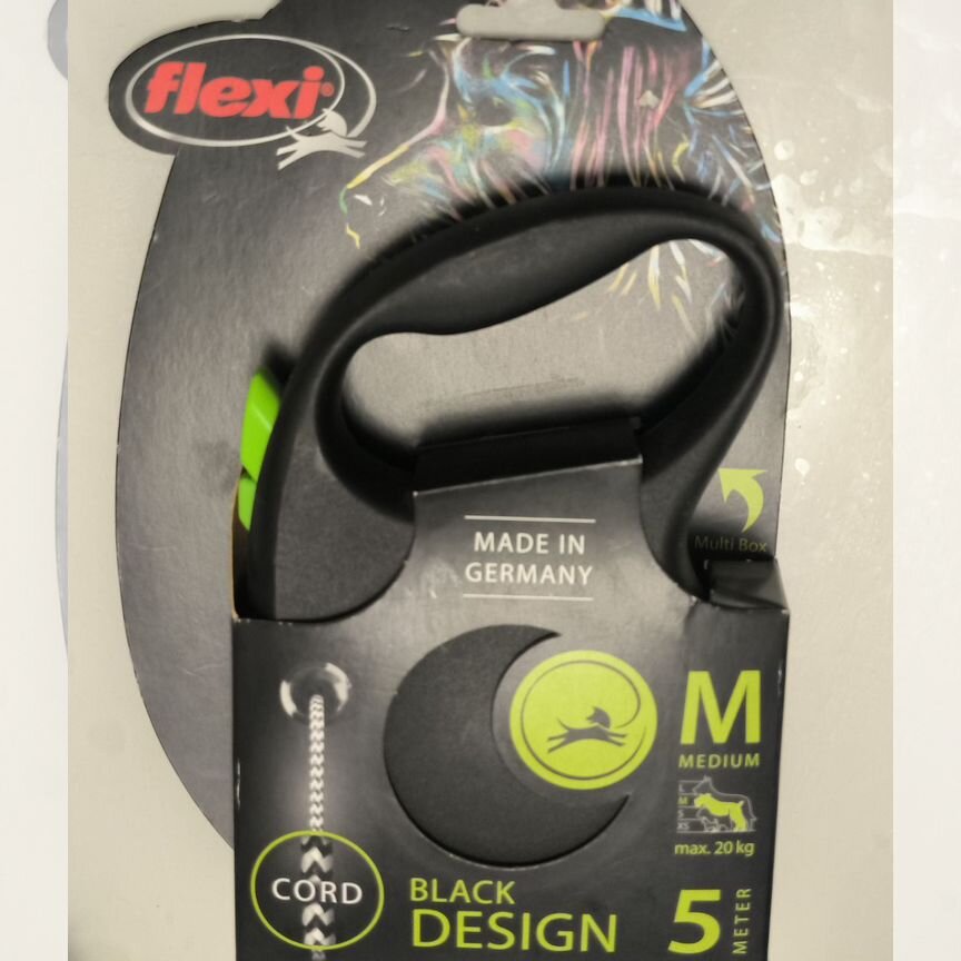 Тросовый поводок-рулетка Flexi (made in Germany )