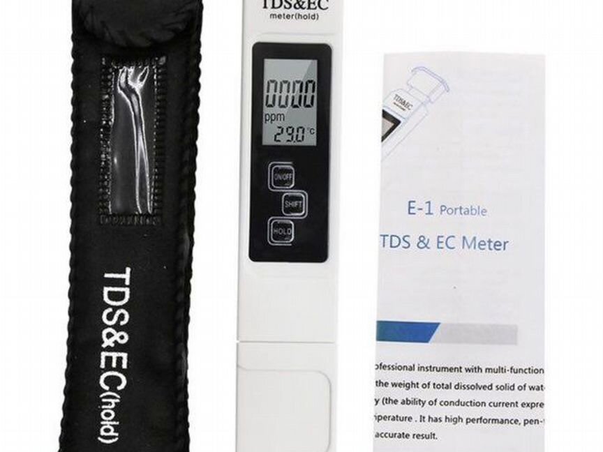 Тестер качества воды TDS EC