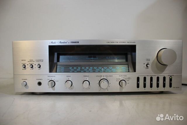 Fisher RS-3030 Стерео Ресивер Japan купить в Санкт-Петербурге | Электроника | Авито