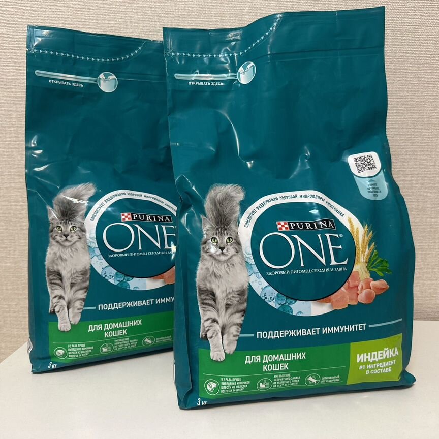Корм для кошек Purina one 3 кг