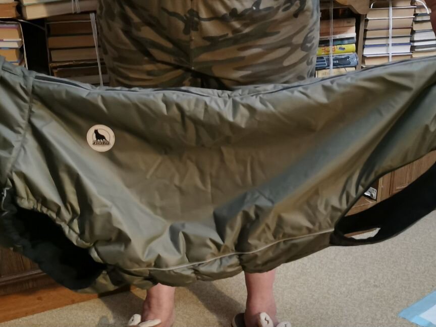 Комбез зимний для собак без рукавов и штанин