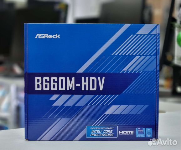 Материнская плата Asrock B660M-HDV купить в Москве | Электроника | Авито