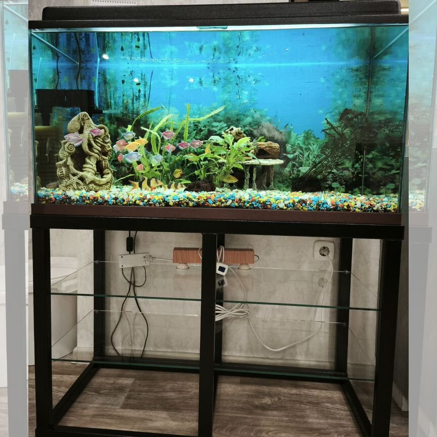 Продам аквариум бу 200 литров