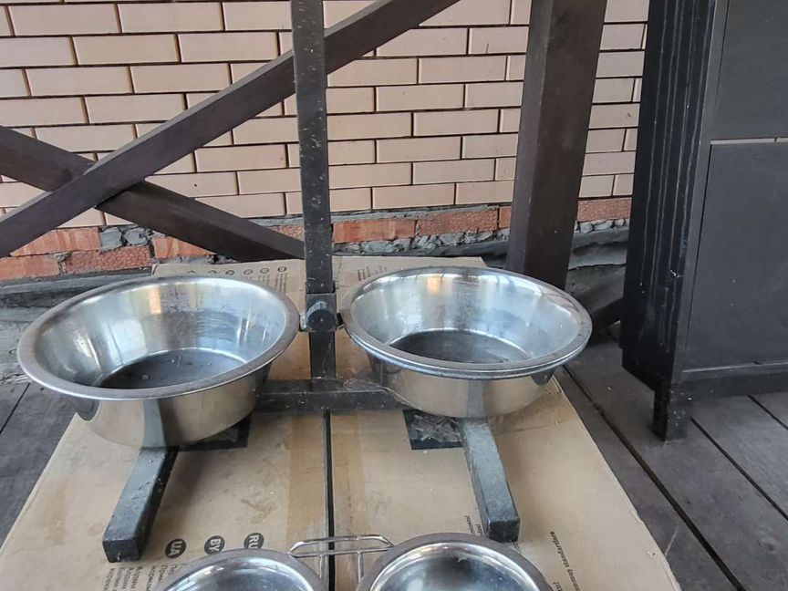 Миски для собак с подставкой