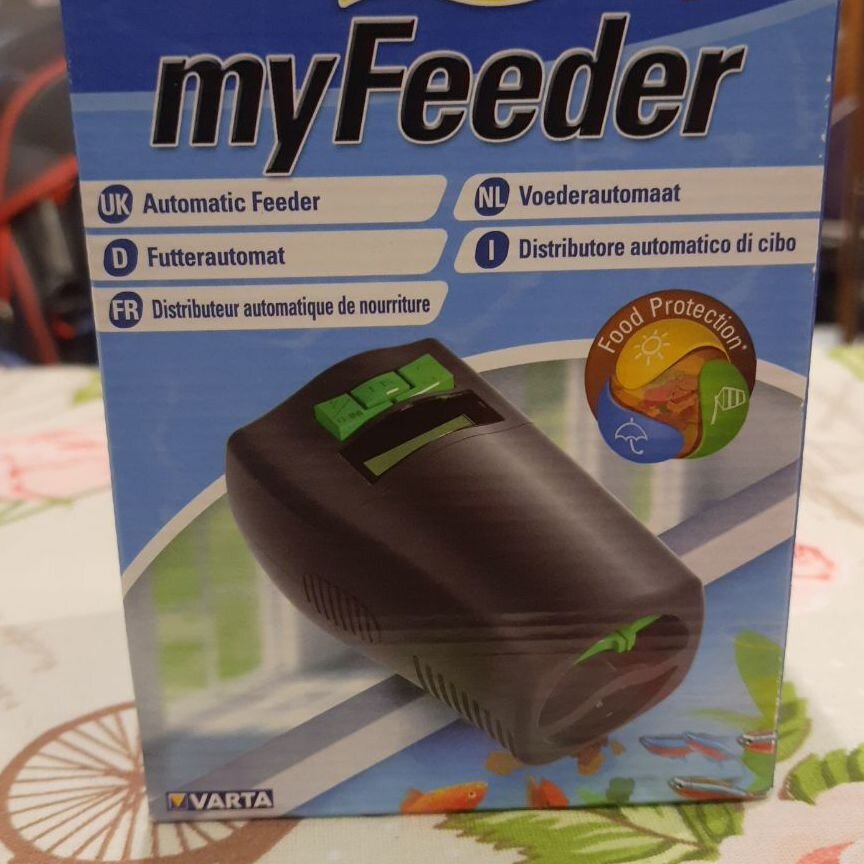 Автоматическая кормушка для рыб Tetra myFeeder