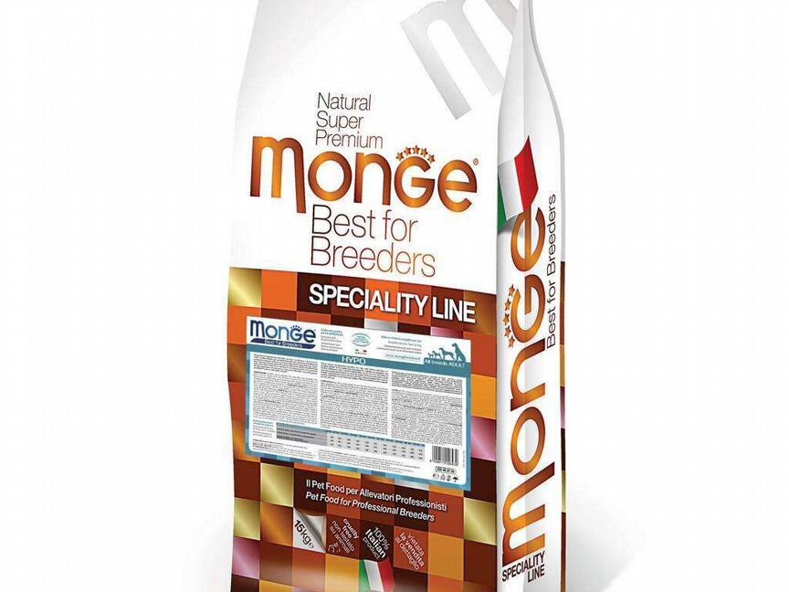 Корм для собак Monge Монж Hypo 15 кг