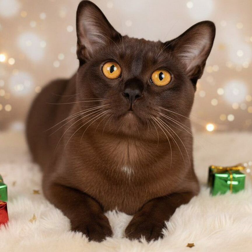 Европейский бурманский котёнок