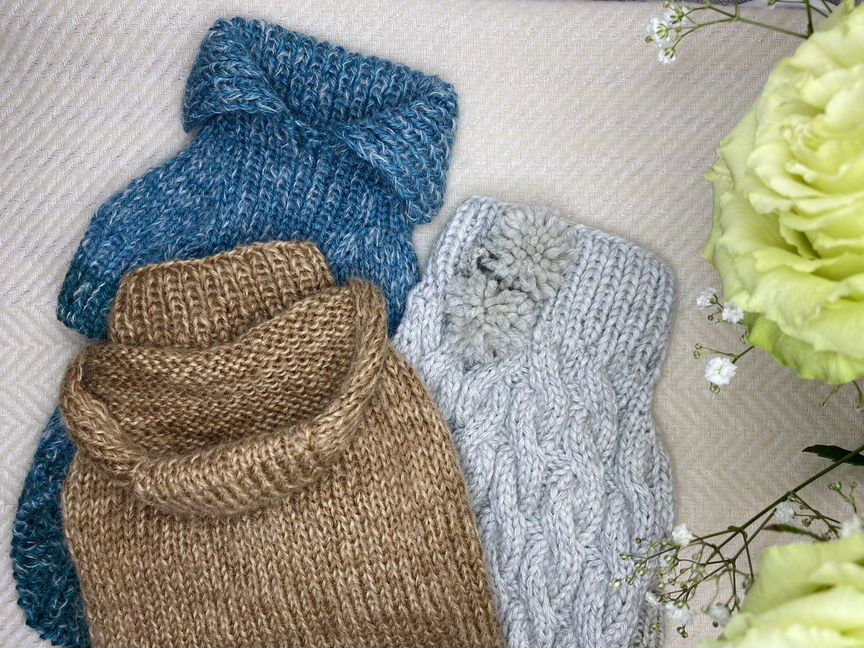 Вязаная кофта свитер для собак