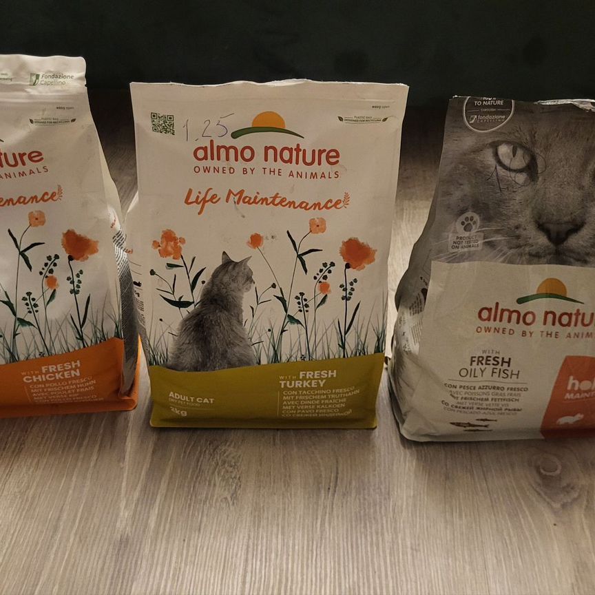 Корм для кошек almo nature