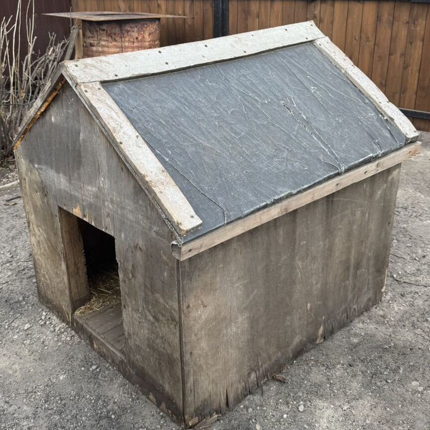 Будка для собаки утепленная