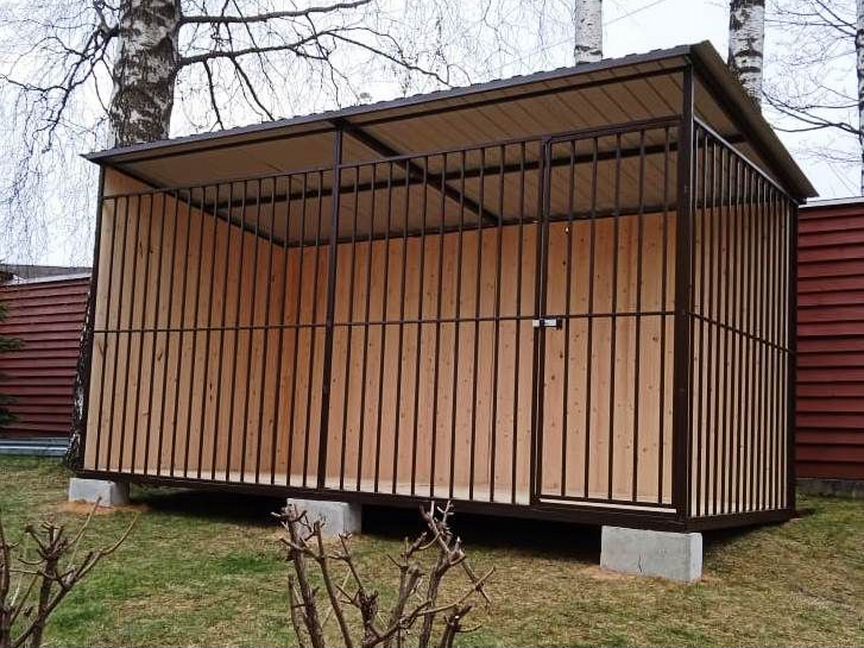Вольер металлический