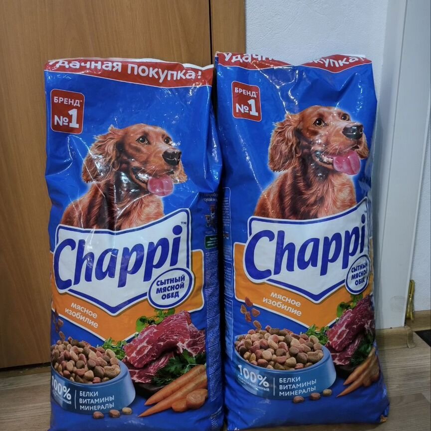 Сухой корм для собак Чаппи 15 кг