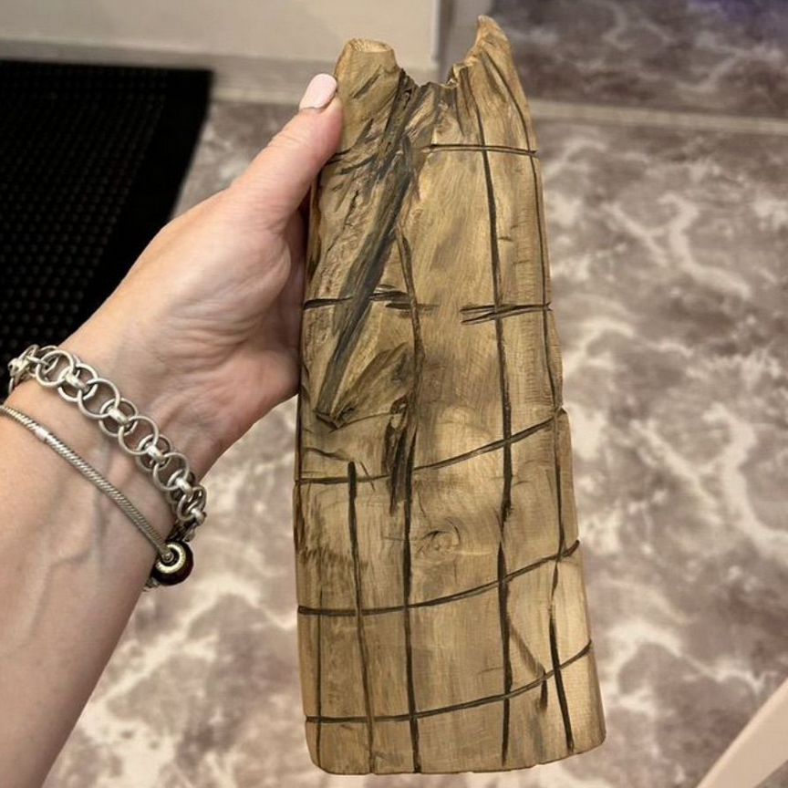 Новая коряга и грунт