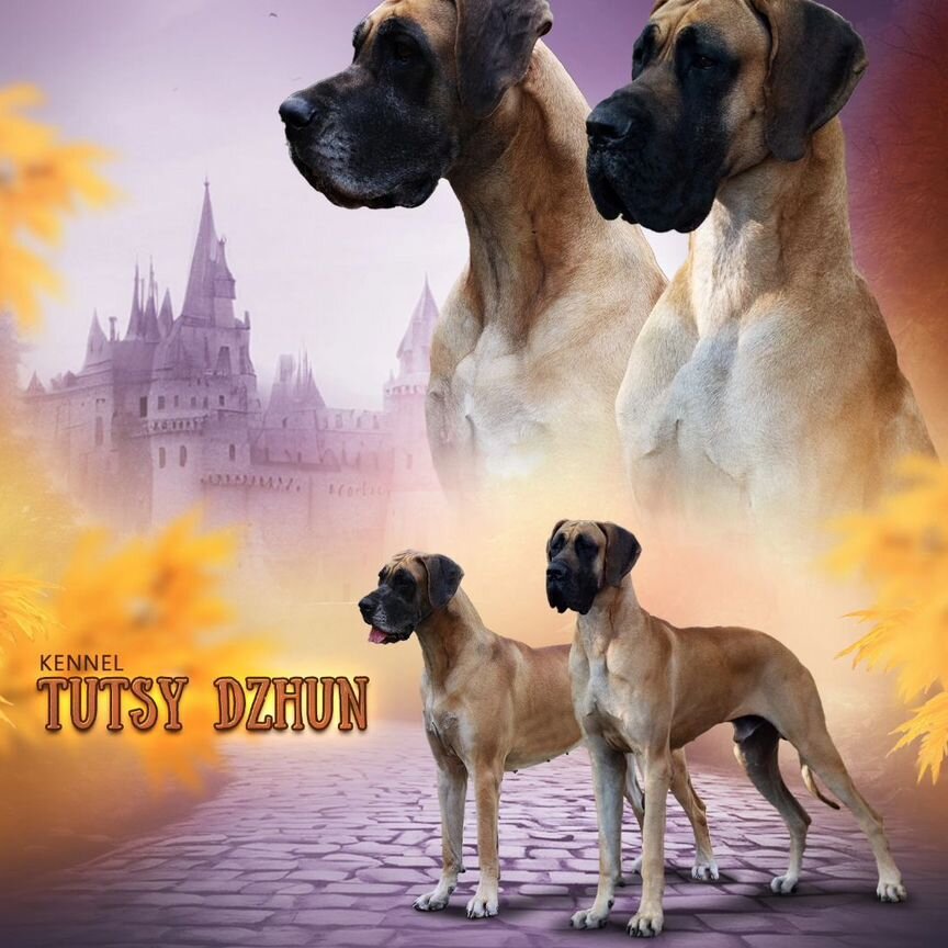 Щенки немецкого дога